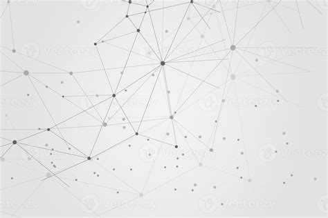 Abstract Connecting Dots Polygonal Background Connection Technology Design 10554768 Stock
