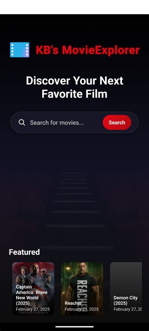 reactnative expo mobileapp movies androiddevelopment movielovers