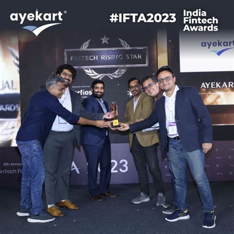 Ca Kunjal Thackar On Linkedin Ayekartfintech Fintechexcellence Iftaawards Risingstar