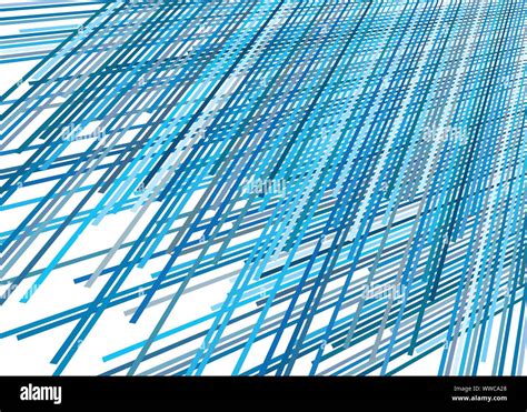 Grid Mesh With Dynamic Lines Intersecting Stripes Irregular Grating Lattice Texture