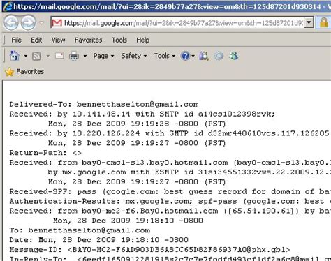 How Can I See The Full Headers Of A Gmail Email Message Ask Dave Taylor