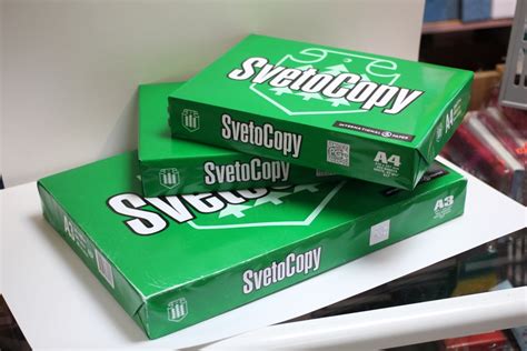 Купить офисную бумагу Svetocopy для принтера в Екатеринбурге