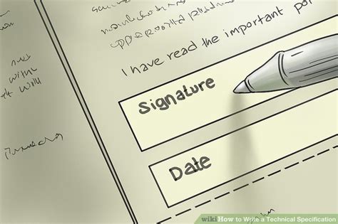 How To Write A Technical Specification Steps With Pictures