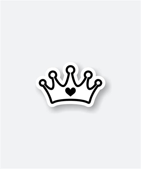 Crown Sticker Devisestore