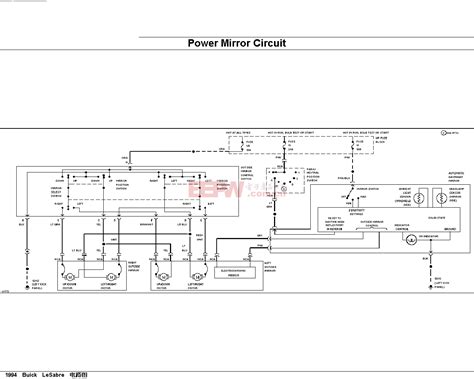 电动后视镜电路图 接线 大山谷图库