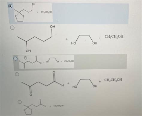 Solved Predict the product:+CH3CH2OH | Chegg.com