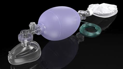 Adult Manual Resuscitator 3d Model 39 3ds Blend C4d Fbx Max Ma