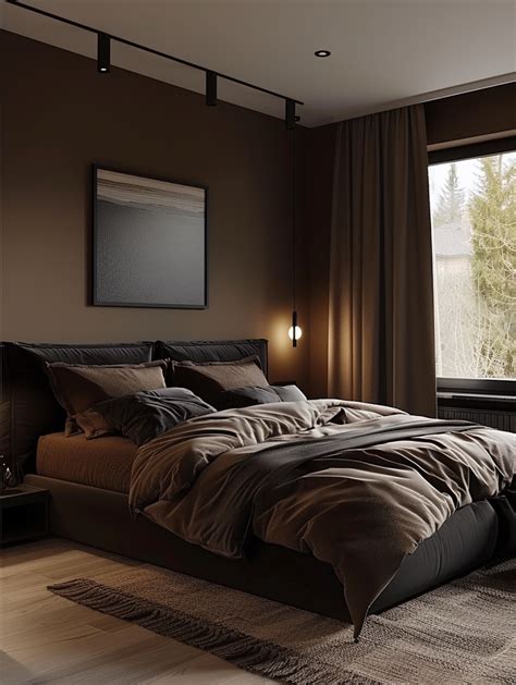 28 Black And Brown Bedroom Ideas Comfortably Cozy