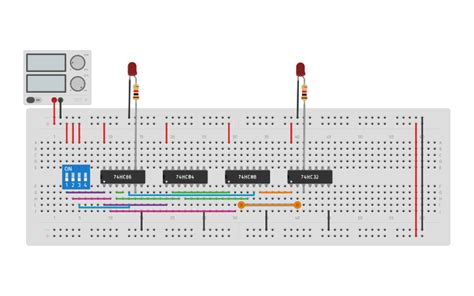 Circuit Design Exp 5 Full Subtractor Using Basic Gates Tinkercad
