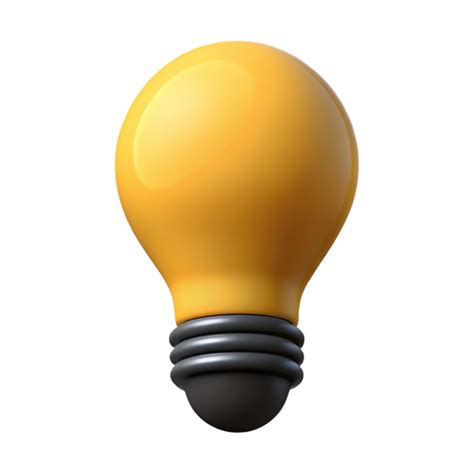 Gorgeous Avant Garde Minimal Silhouette Of A Lightbulb Crisp Edges Single Weight Stroke With