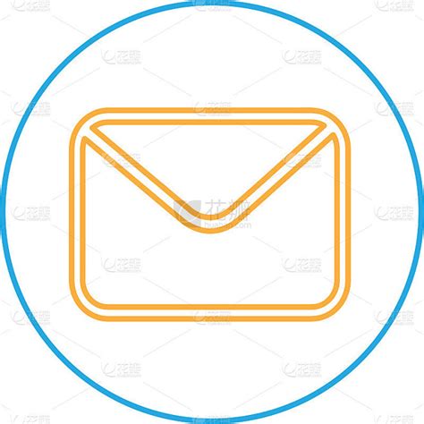 电子邮件和邮件图标符号设计
