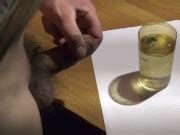 Close Up Man Cums In A Glass And Sperm Blobs Drowns In Water English Subs Xxx Mobile Porno