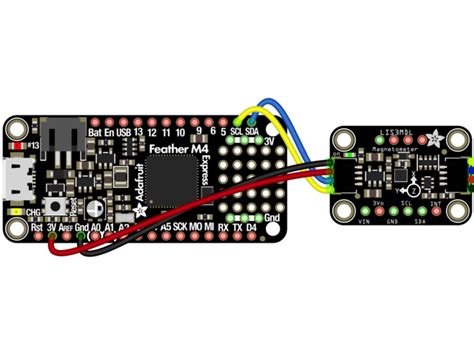 Python And Circuitpython Lis3mdl Triple Axis Magnetometer Adafruit