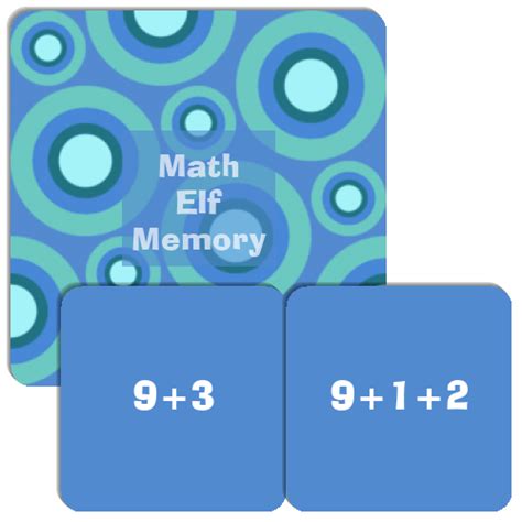 Math Elf Memory Match The Memory