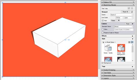 Sketchup Styles In Layout Layout Sketchup Community