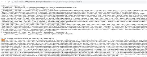 Browser Sync Throwing Syntax Error In Ie11 · Issue 1845 · Browsersync