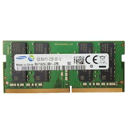 三星（samsung）16g Ddr4 2133 16gb 笔记本内存条 Pc4 2133参数配置 规格 性能 功能 苏宁易购