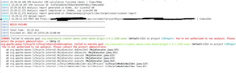 Post 403 When Report Youre Not Authorized To Run Analysis Sonarqube Server Community Build