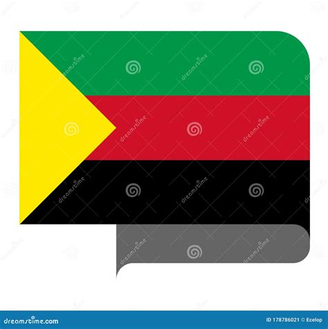 flag horizontal shape pointer for world map cartoon vector