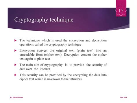 Wireless Networks Encryption And Decryption Ppt