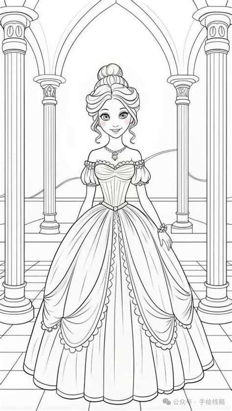 公主的简笔画图片大全简单又好简单（精选18张） 简笔画图片大全