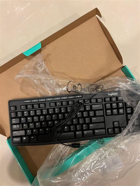 Logitech Wired Keyboard Computers And Tech Parts And Accessories Computer Keyboard On Carousell
