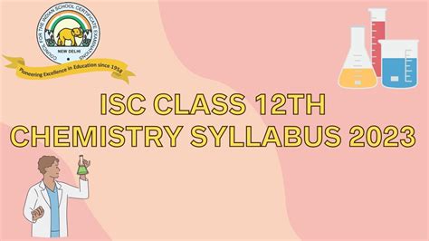 Isc Class Chemistry Syllabus Download Class Th Chemistry Syllabus Pdf