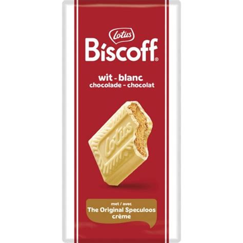 Lotus Biscoff Chocolate Wit Speculoos Creme 180g