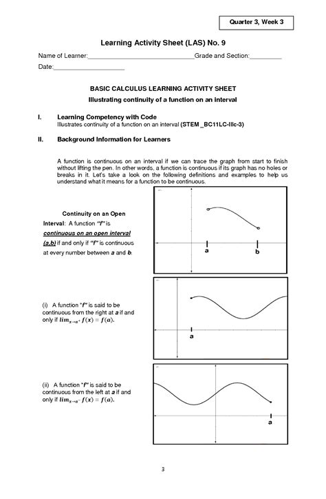 SOLUTION Basiccalculus Illustrates Continuity Of A Function On An Interval Studypool