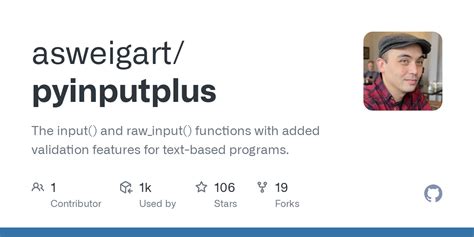 Github Asweigartpyinputplus The Input And Rawinput Functions