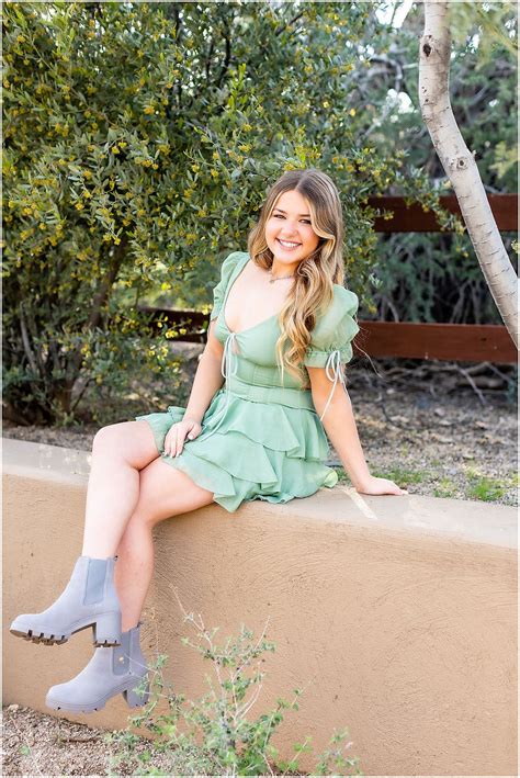 Ella Kates Senior Portrait Session In Scottsdale