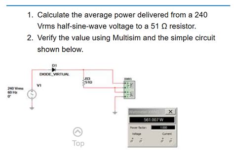 Solved Calculate The Rms Value Of A Rectangular Wave With Chegg