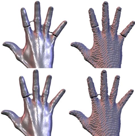 As The Frequency Of Half Edge Collapses Increases The Surface Becomes