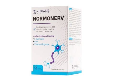 Normonerv 30 tableta | Markfarm apoteka