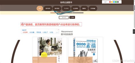 Flask毕设协同过滤图书（程序论文） Csdn博客