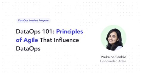 Prukalpa ⚡ On Linkedin Dataops Dataops Agile Analytics