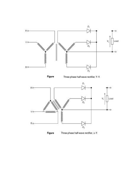Three Phase Diode Rectifier With L C And Lc Filter Download Free Pdf Rectifier Power