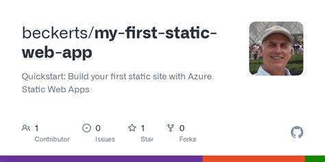 Github Beckerts My First Static Web App Quickstart Build Your First Static Site With Azure
