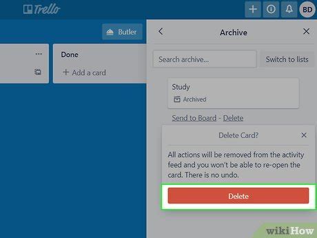 How To Delete Trello Cards With Pictures WikiHow Tech