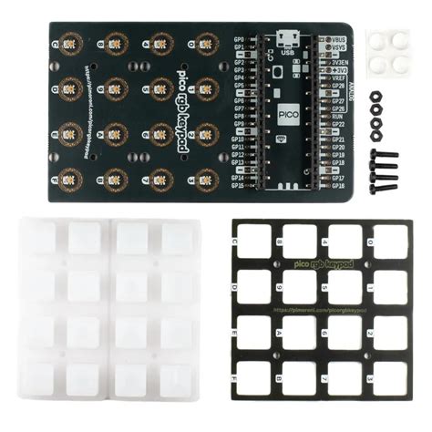 Raspberry Pi Pico Rgb Keypad Base Buy At Berrybase