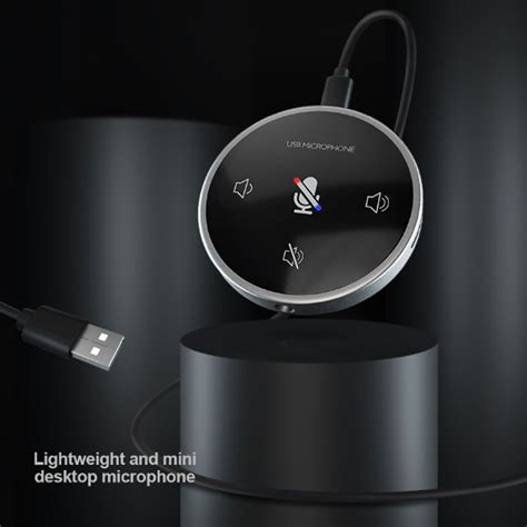 360 Degree Omni Directional Condenser Usb Microphone Speaker For Meeting Business Conference