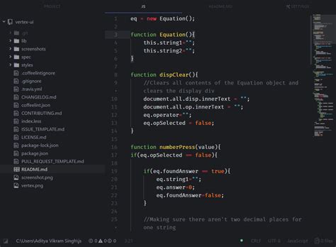 Github Xypnoxvertex Ui A Dark Slim Ui For Atom