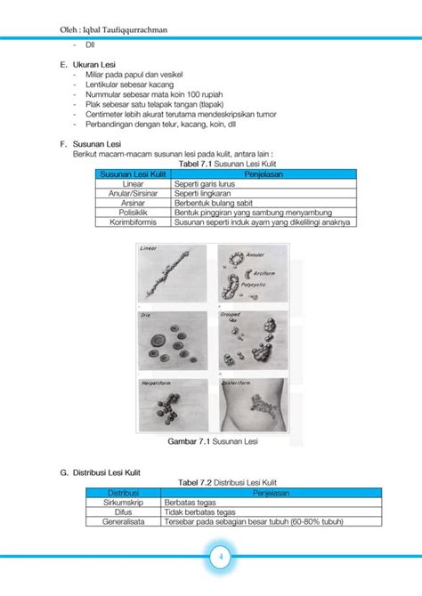 lecture notes 7 morfologi kulit pdf