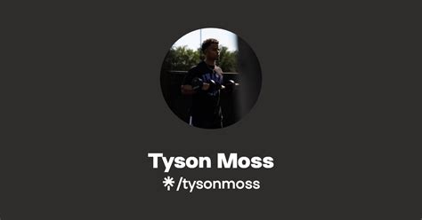 Tyson Moss Instagram Tiktok Linktree