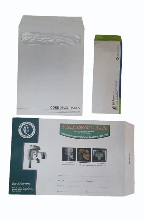 Customized Window Envelope At Rs 5 Piece विंडो एन्वेलप In New Delhi Id 2854553592297