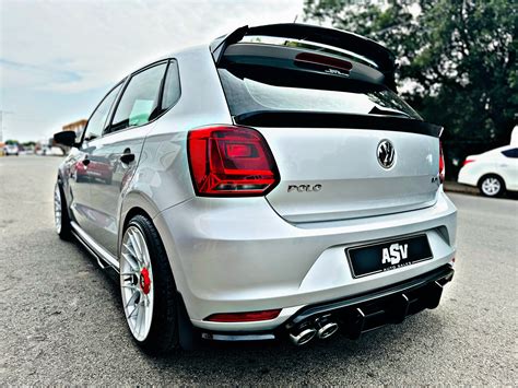Vw Polo 6 Tsi To Gti Rear Diffuser Autostyling Klerksdorp
