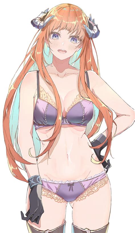 Purple Bra Art Danbooru