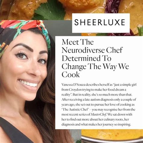 Vanessa Dsouza The Autistic Chef