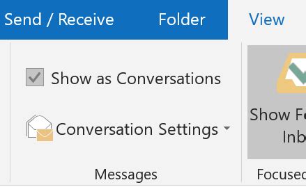 Outlook Conversations PAPERLESS CONSTRUCT