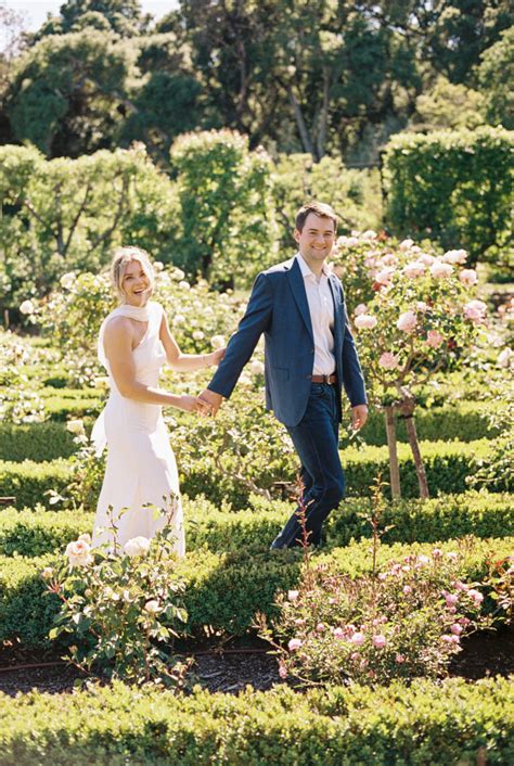 Engagement Session At Filoli Gardens And Twelvemonth